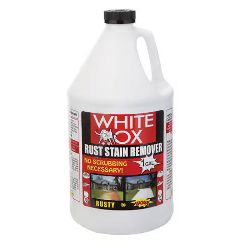 White OX NO SCENT RUST STAIN REMOVER (1 gal) LIQUID – Daytona Pressure
